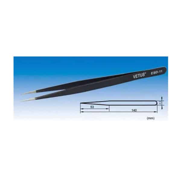 גבריאל-טק אלקטרוניקה ESD-11 פינצטה אנטי סטטית